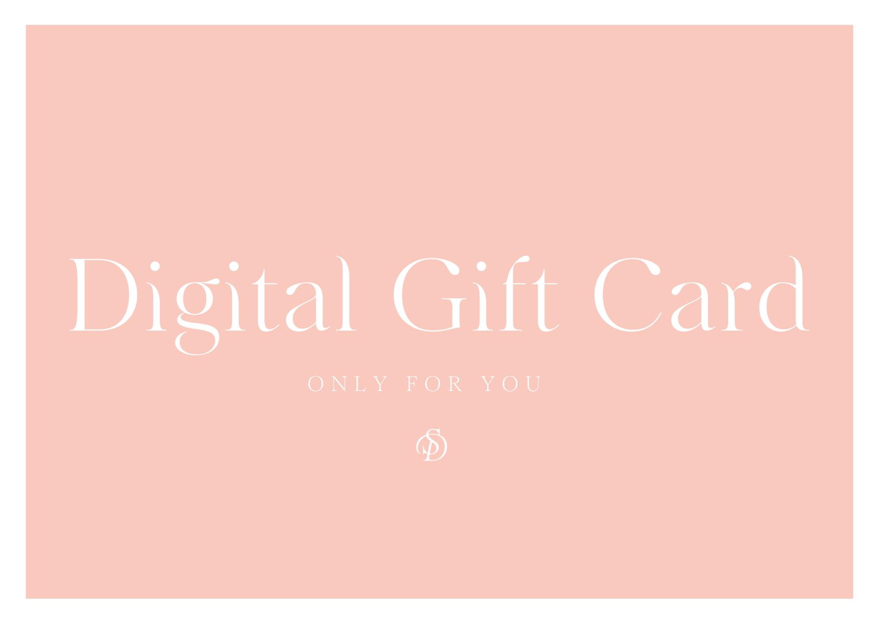 Digital Gift Card – Skin Divinity Cosmetic Clinic